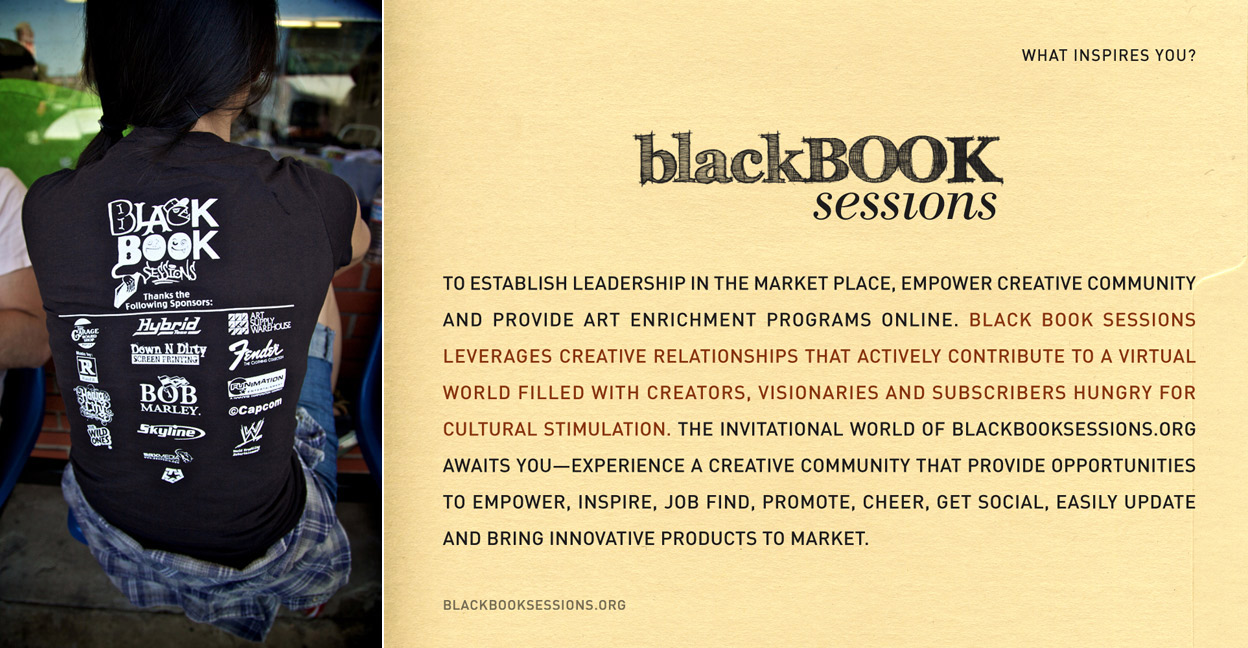 Black Book Sessions. What Inspires You? – Ninthlink